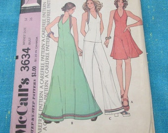 RARE 1973 Simplicity Sewing Pattern 5560 Misses SUPER JIFFY Summer ...