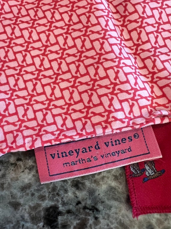 Vineyard Vines Pattern Squares