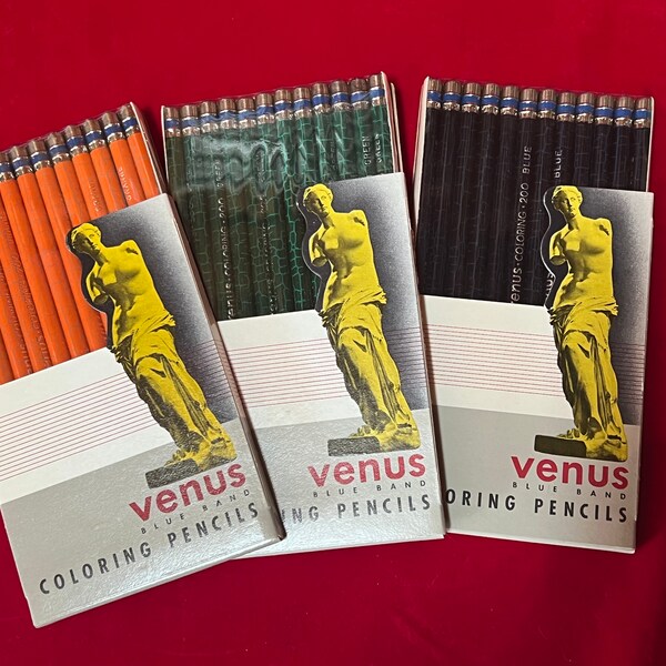 Venus Colored Pencils - Etsy
