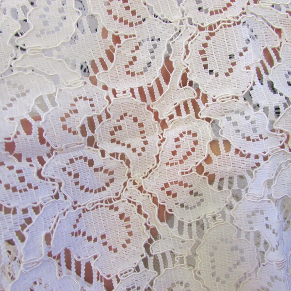 White Lace Fabric - Etsy