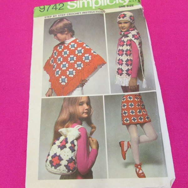 Vintage Crochet Bag - Etsy