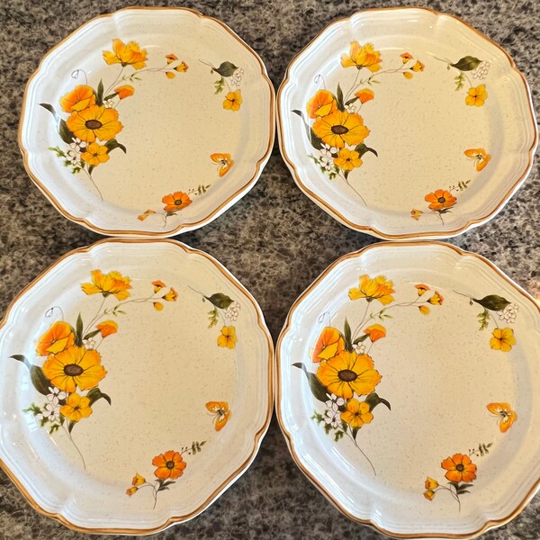 1970s Dinner Plates - Etsy