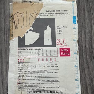 RARE 1969 Butterick Sewing Pattern 5368 Misses Easy Whirl Away Mini ...
