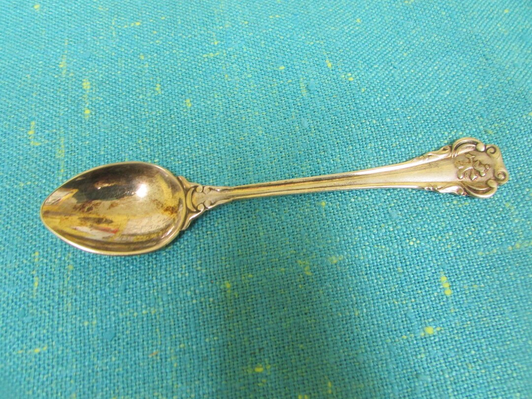 Rare Vintage Silver Plated Disney Featuring Mickey Mouse Souvenir Tea ...