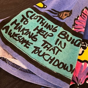 RARE Kozmik Japanese Streetwear T Shirt With Football Game Graphics ...