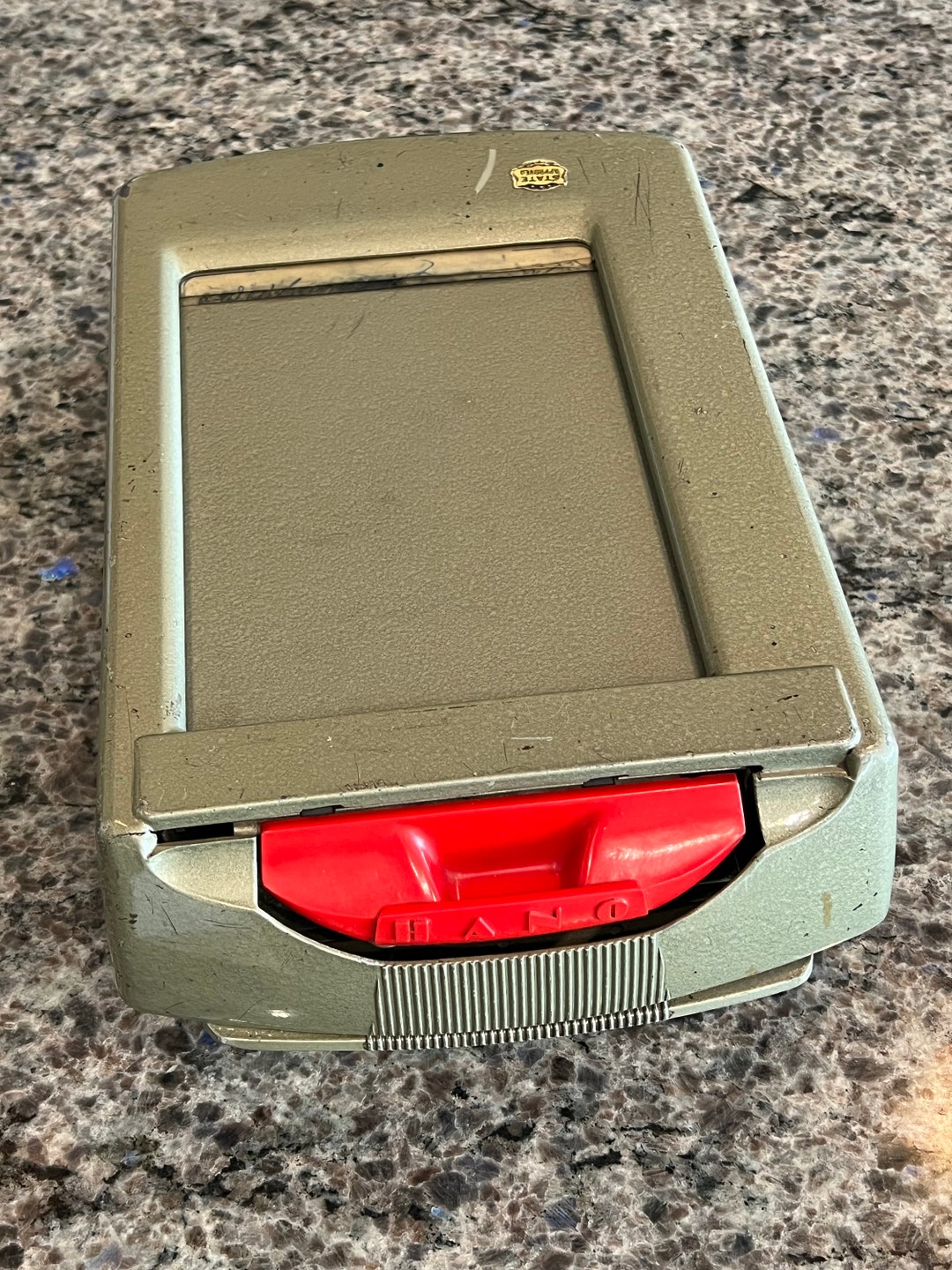 RARE 1930/40’s HANO Metal Receipt Holder Maker for Gas Stations Model H ...