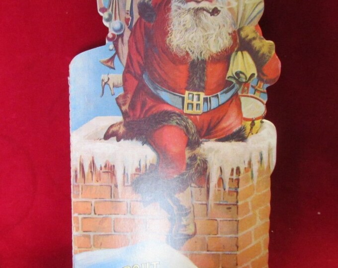 Vintage Replica of the Original all About Santa Claus Book or Christmas ...