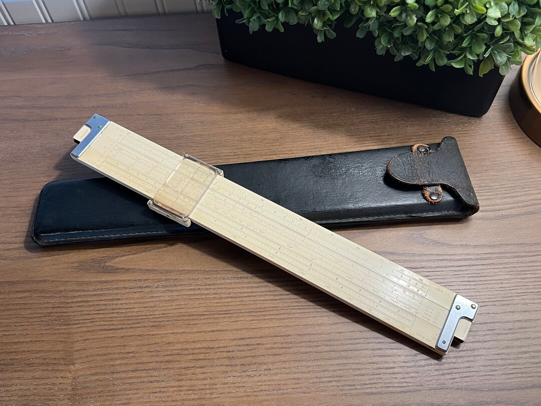 Vintage 1947 Keuffel & Esser Co. 4081-3 Log Log Duplex Decitrig Slide ...