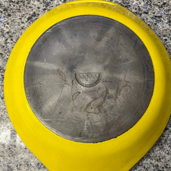 Yellow Enamel Pan - Etsy