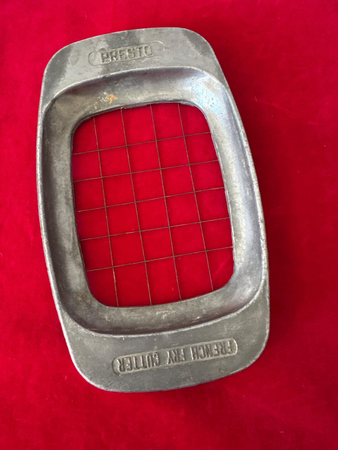 RARE Vintage PRESTO Aluminum French Fry Cutter or Vegetable Cutter; 5 3 ...