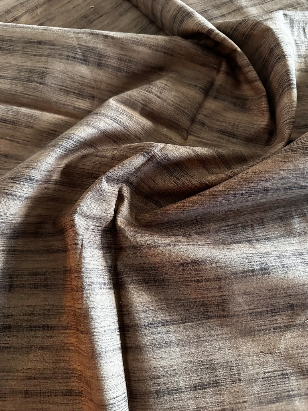 Vintage Jo-ann Keepsake Calico Wood Grain Pattern Cotton Quilting ...