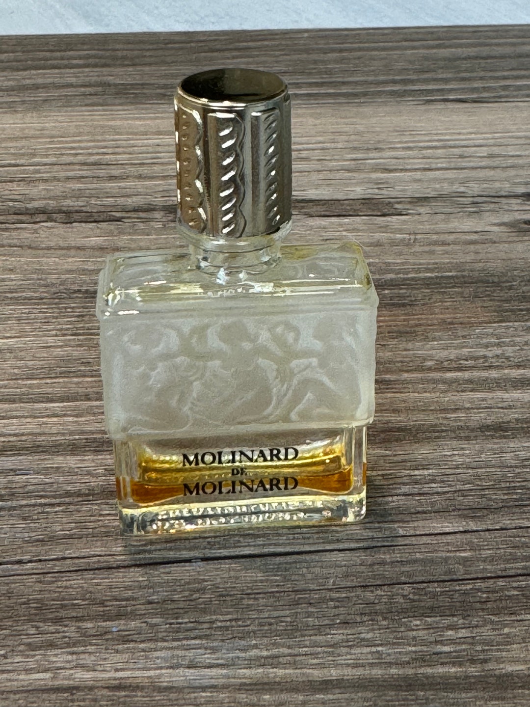 Vintage Molinard De Molinard EMPTY Miniature Bottle Eau De Toilette 1/4 ...