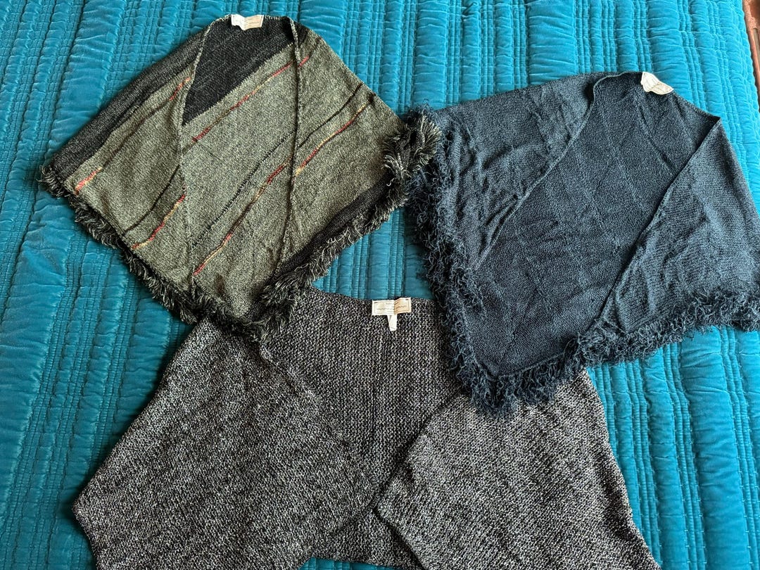 U CHOOSE- Brenda French for French Rags Knitted Triangle Shawl or Scarf ...