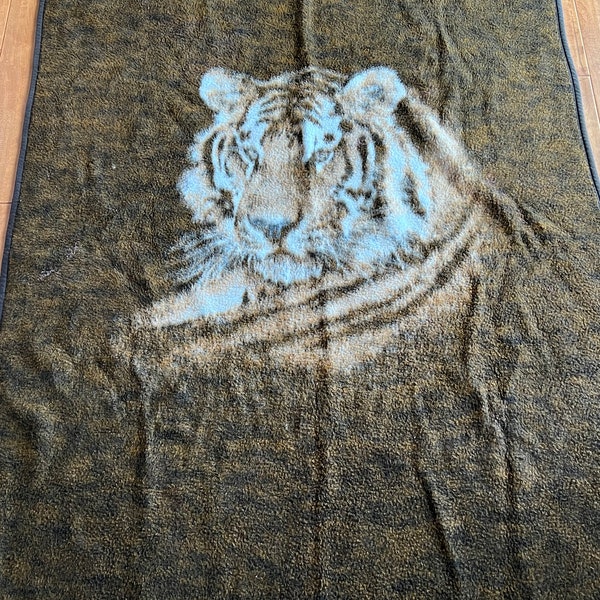 Tiger Blanket - Etsy