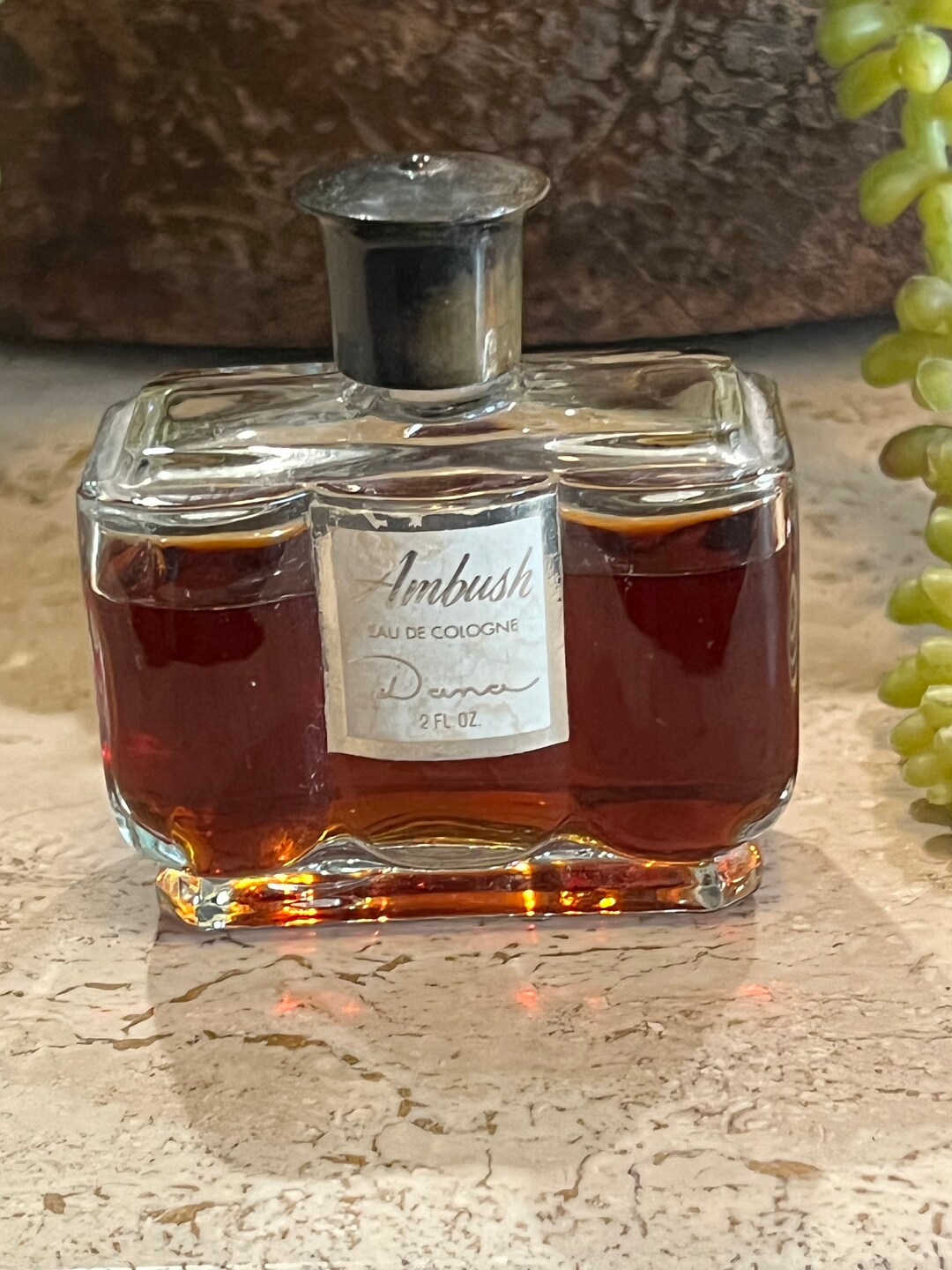 Vintage 1950’s Ambush by Dana Eau De Cologne Bottle 3/4 Full- Vintage ...