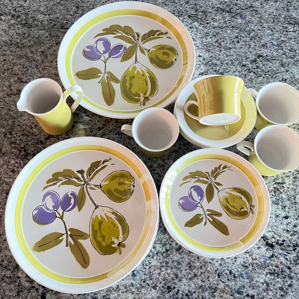 Fruit Pattern Dinnerware - Etsy