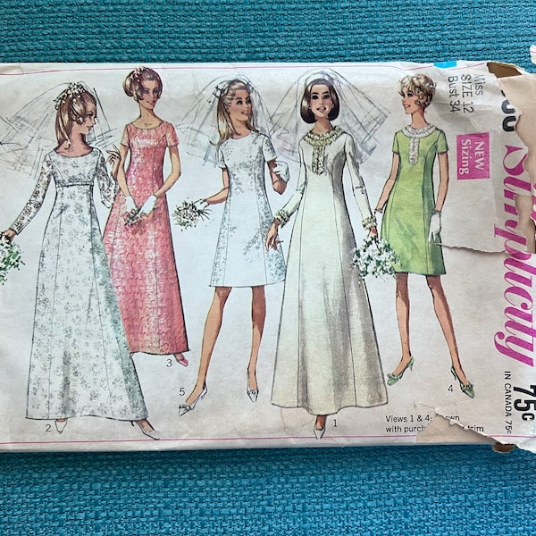 1968 Wedding Dress - Etsy