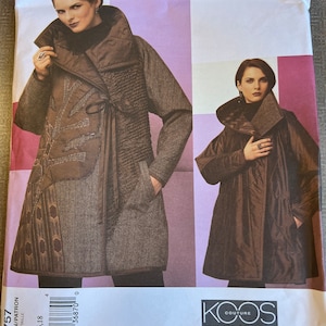 2002 Vogue American Designer Koos Couture Sewing Pattern 2757 Misses ...
