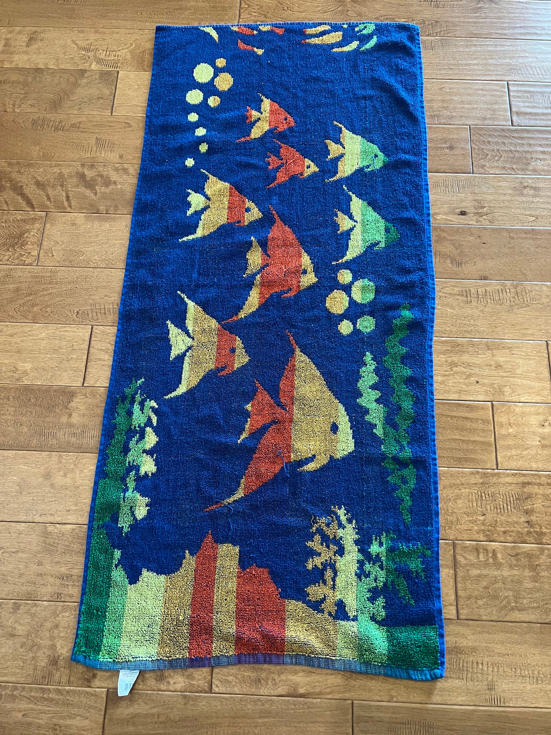 Vintage Set of 2 Nautical Beach Towel Cecil Saydah - munimoro.gob.pe