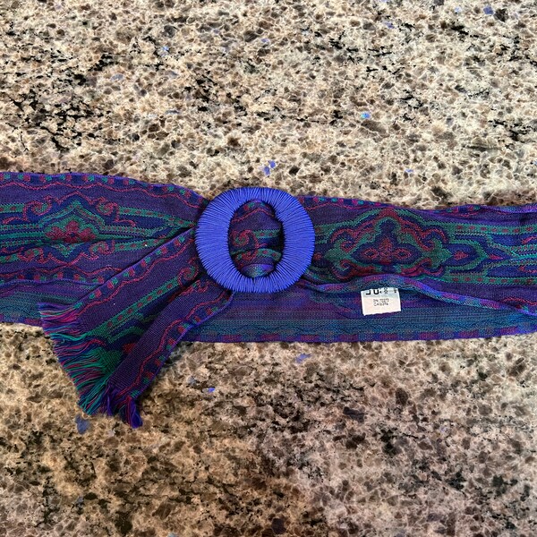 Wide Fabric Belt - Etsy