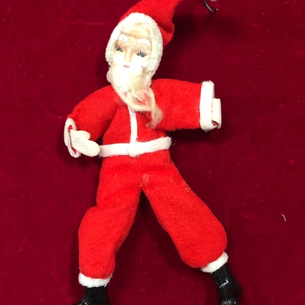 Antique Paper Mache Santa Claus - Etsy