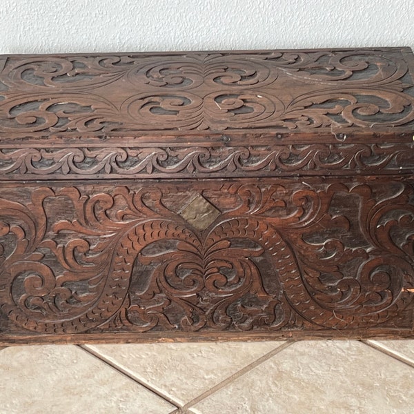 Carved Chest - Etsy