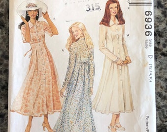 1990s Dress Pattern - Etsy