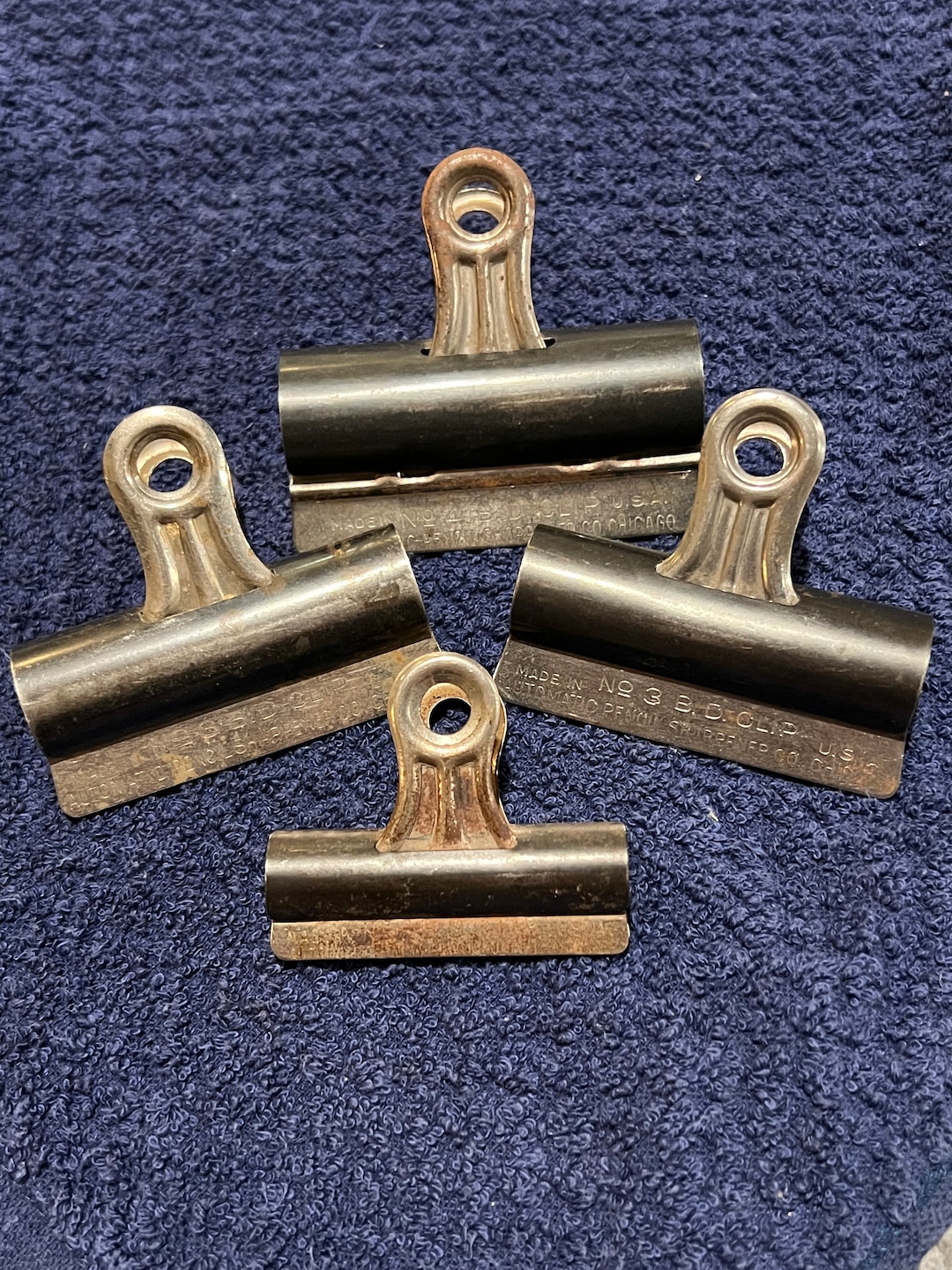 RARE 1920’s Lot of B & D Automatic Pencil Sharpener Company Metal Paper ...