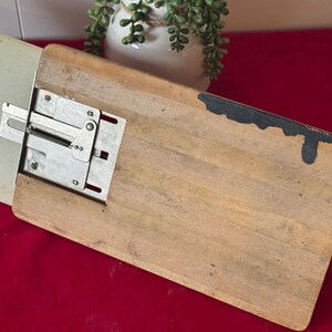 Antique 1920's Striped Wood Arch File Clipboard by AFCO With Yawman and ...