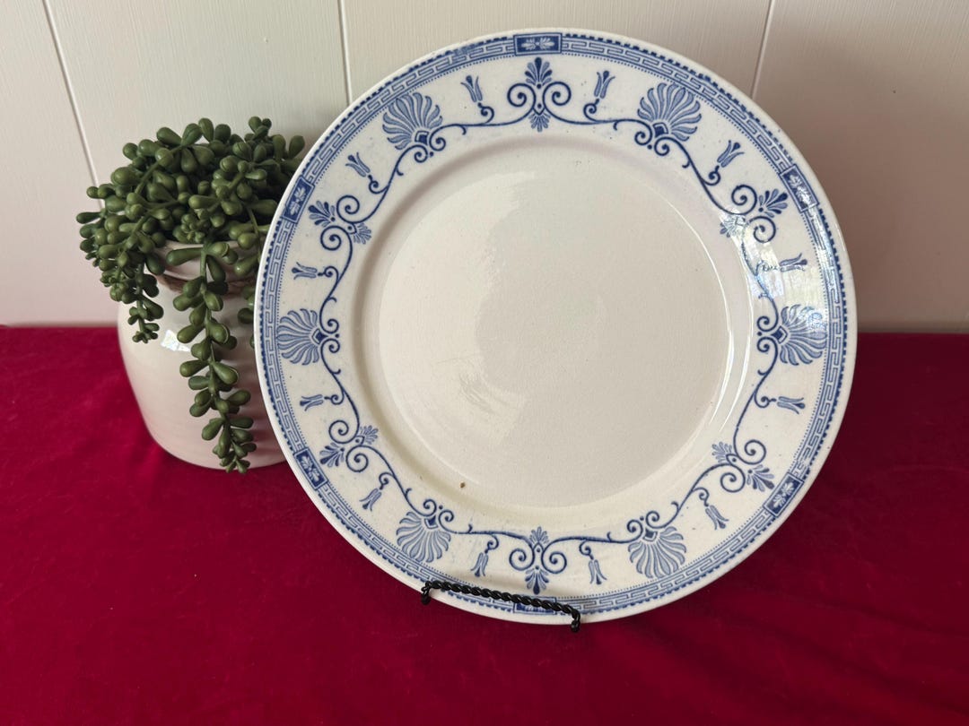 RARE Antique Upper Hanley “MYRA” Semi Porcelain Seashells & Scroll ...