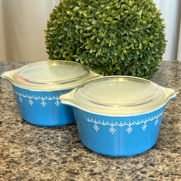 Pyrex Snowflake - Etsy