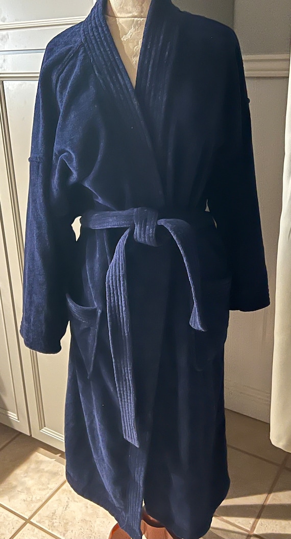 Mens vintage velour robe - Gem
