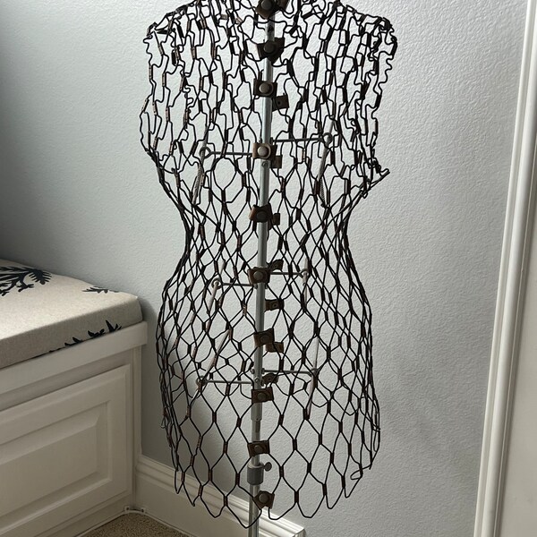 Wire Vintage Dress Form - Etsy