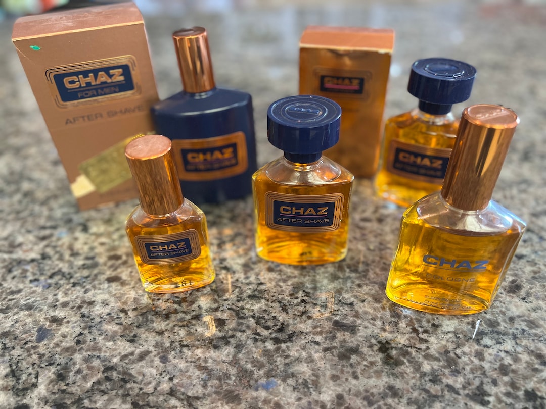U CHOOSE~ Vintage Mens CHAZ After Shave & CHAZ Cologne With and Without ...