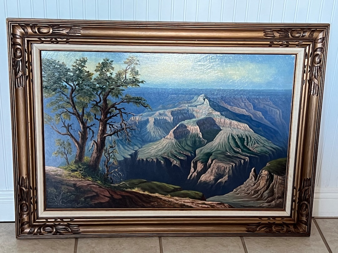 Zoroaster Temple at Yaki Point Grand Canyon Arizona Landscape Framed ...