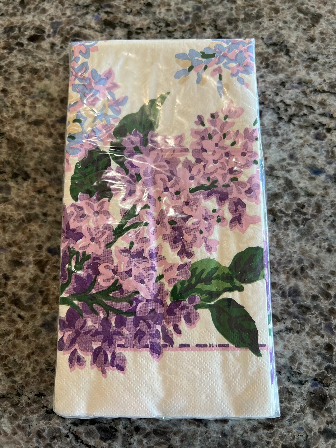 Vintage Waverly Spring Lilacs Paper Guest Towels 16 Made by - Etsy