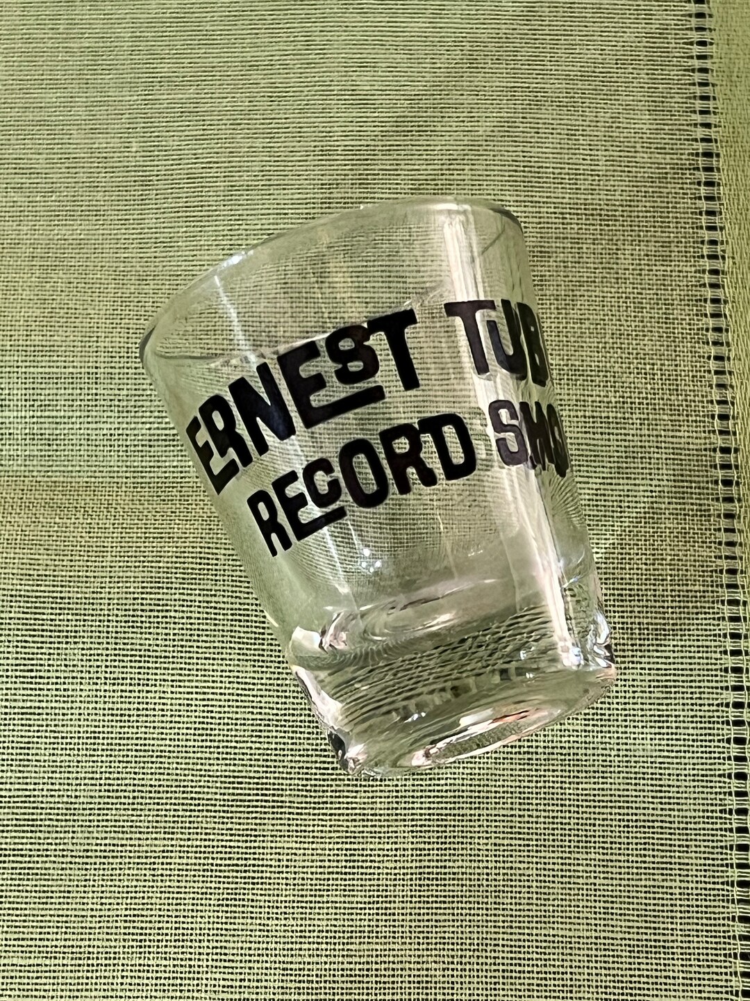 1970'S Retro Ernest Tubb Record Shops Nashville TN Shot Glass Souvenir ...