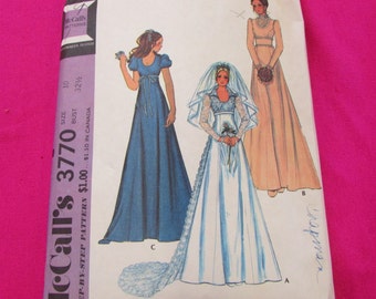 1973 Wedding Dress - Etsy