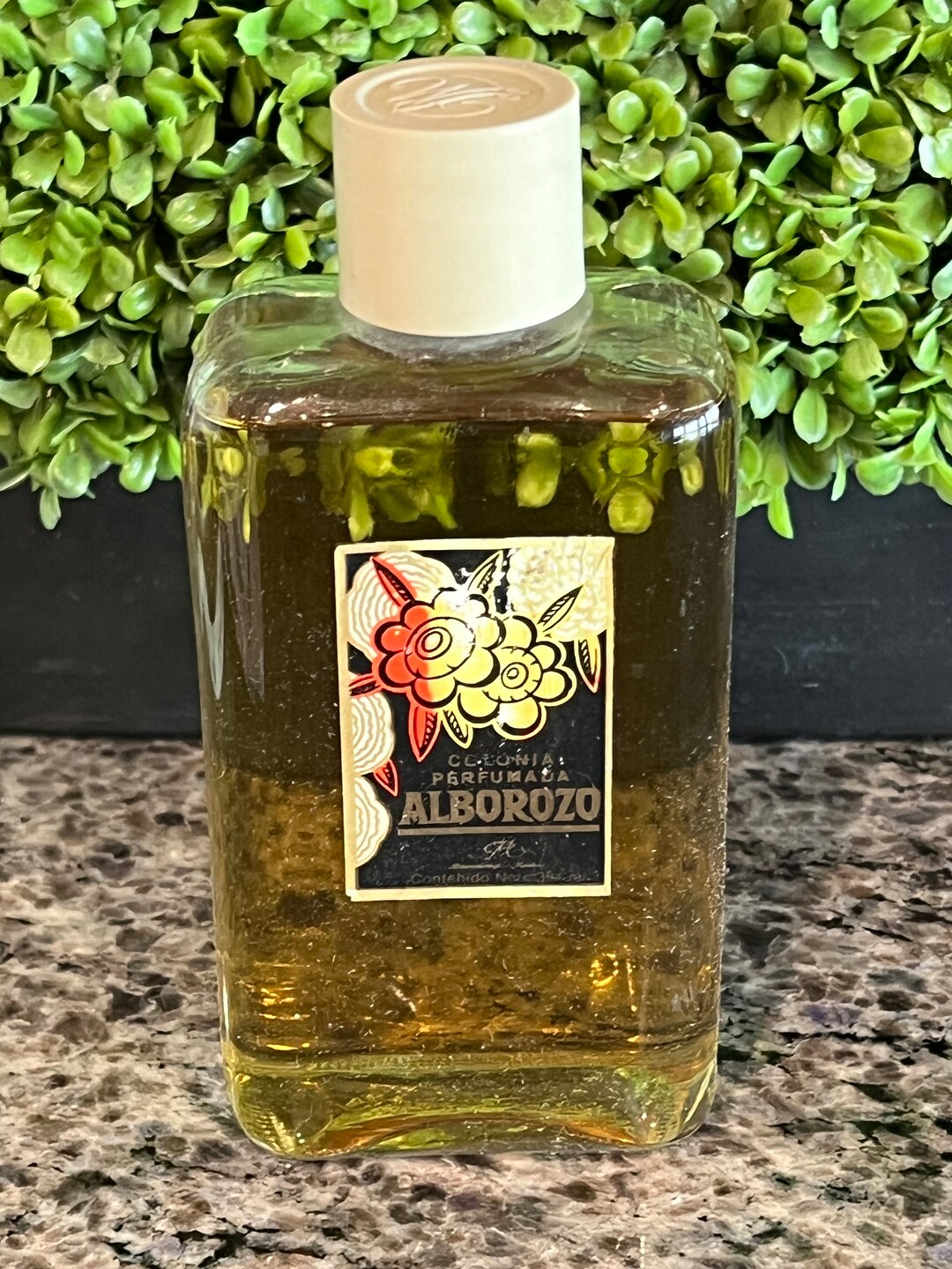 1960s Alborozo Colonia Perfume Splash Full Bottle by Myrurgia 13 Oz 7 ...