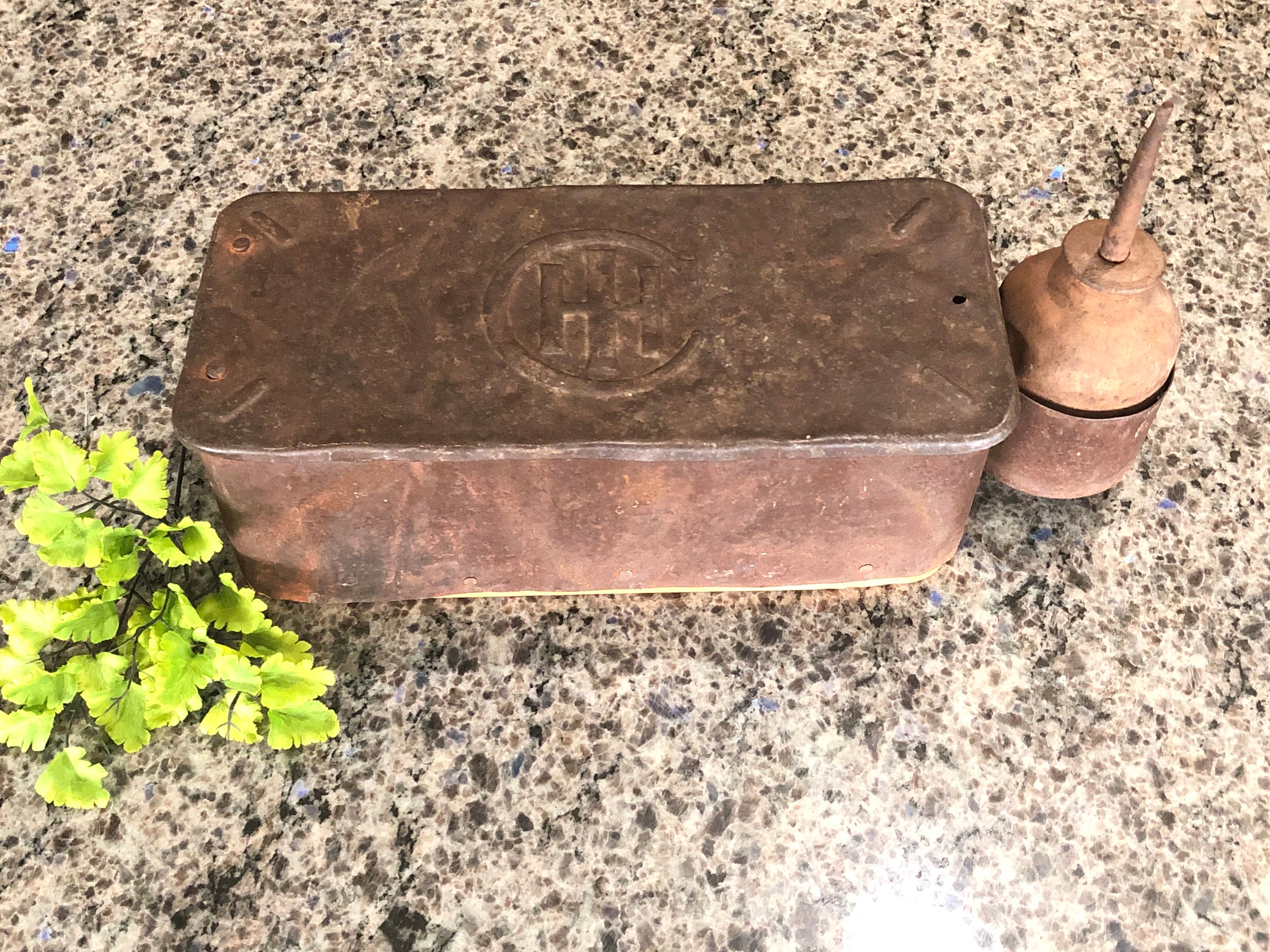 antique tool box Antique International Harvester Tractor or Farm ...