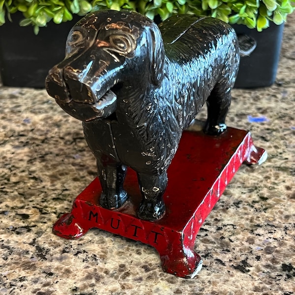 Antique Cast Iron Dog Nutcracker - Etsy