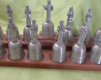 Pewter Apostle Bells - Etsy