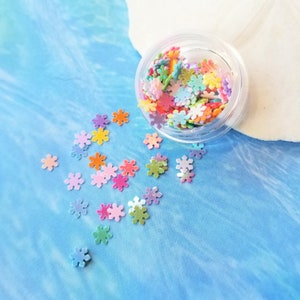 Colorful Assorted Glitter Shapes and Alphabet Fillings. Silicone Mold ...