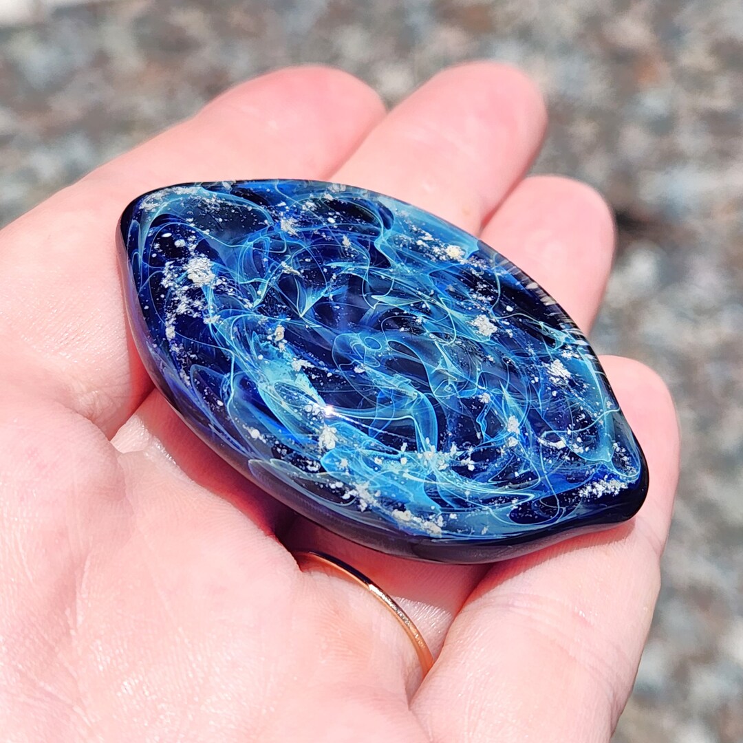 Galaxy Cremation Touchstone: Pet Ash Memorial Stone - Etsy Canada