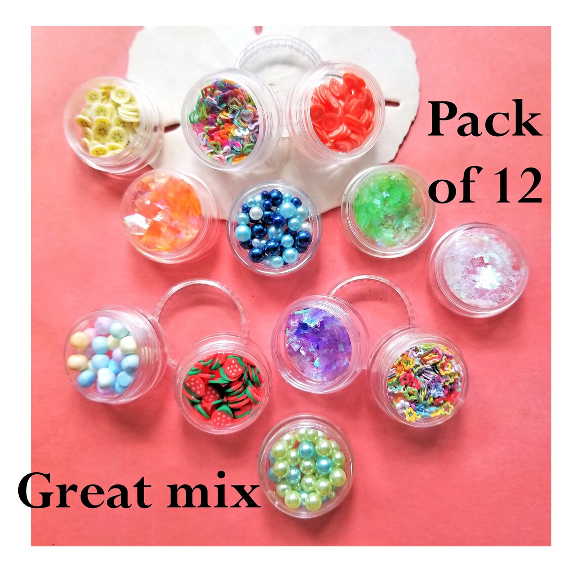 Colorful Assorted Mix Glitter Shapes Sequins and Rhinestones - Etsy