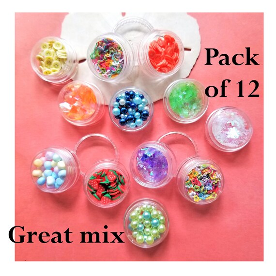 Colorful Assorted Mix Glitter Shapes Sequins and Rhinestones - Etsy