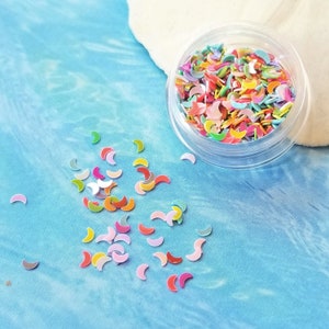 Colorful Assorted Glitter Shapes and Alphabet Fillings. Silicone Mold ...