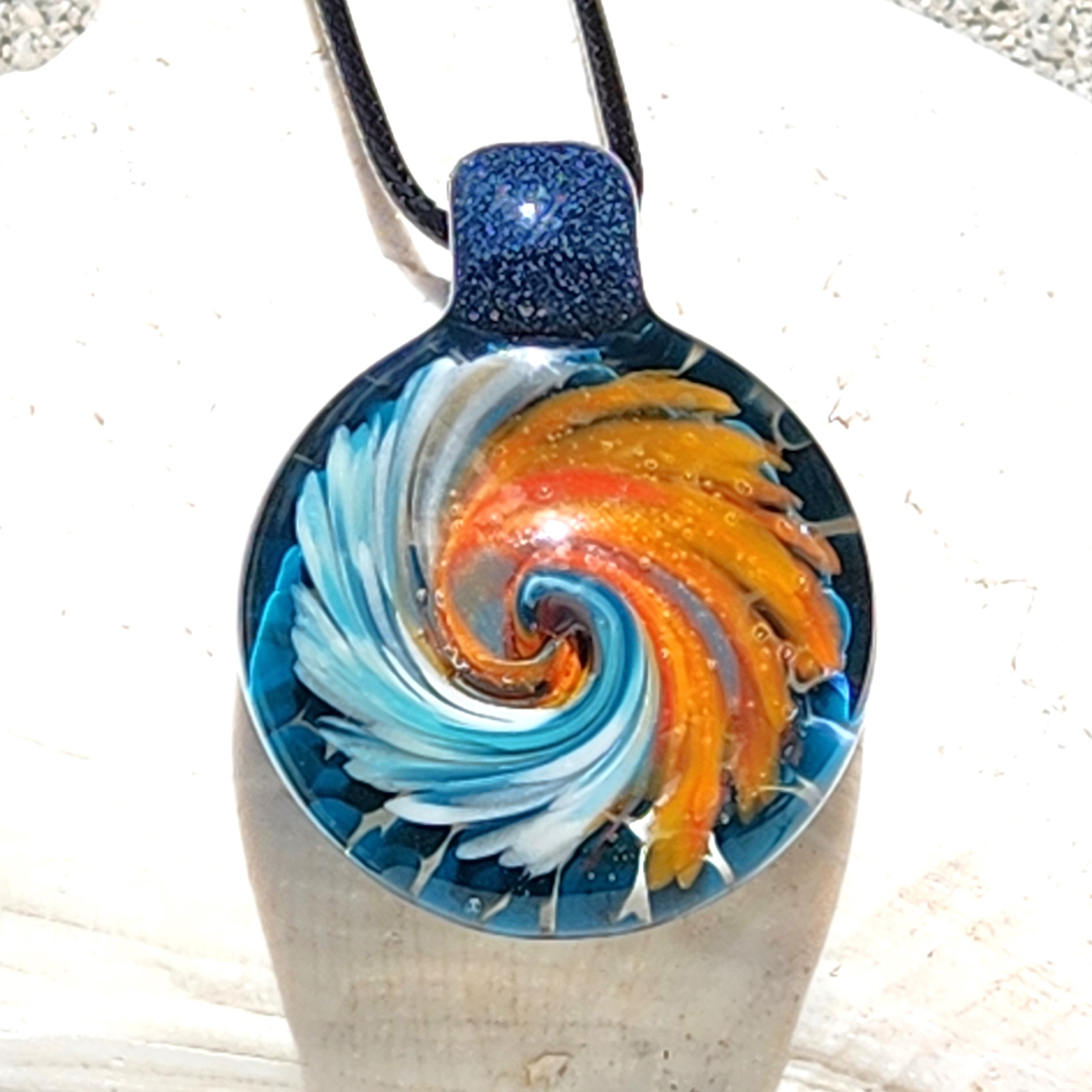 Trippy Glass Pendants