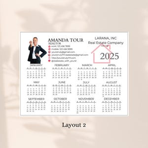 Personalized Calendar Magnet Sets - Etsy