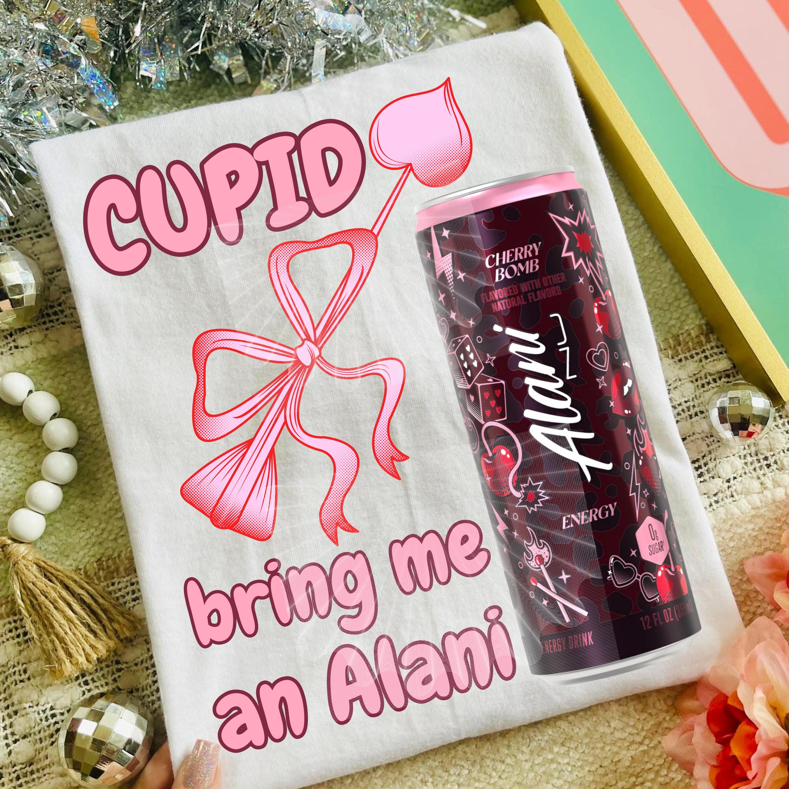 Cupid Bring Me an Energy Drink Alani Red Bull Seven Brew Png File ...